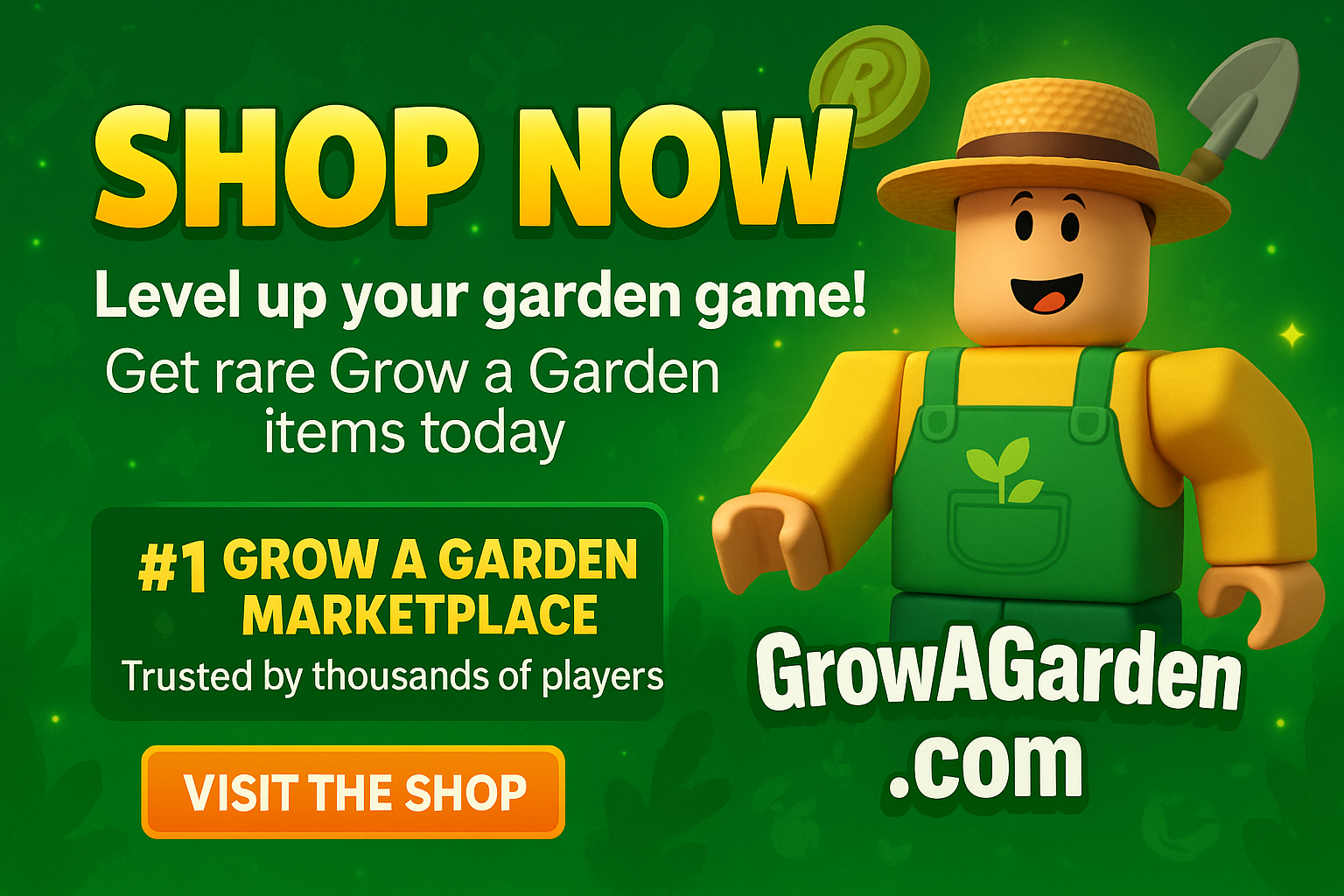 FAQ - Grow a garden store